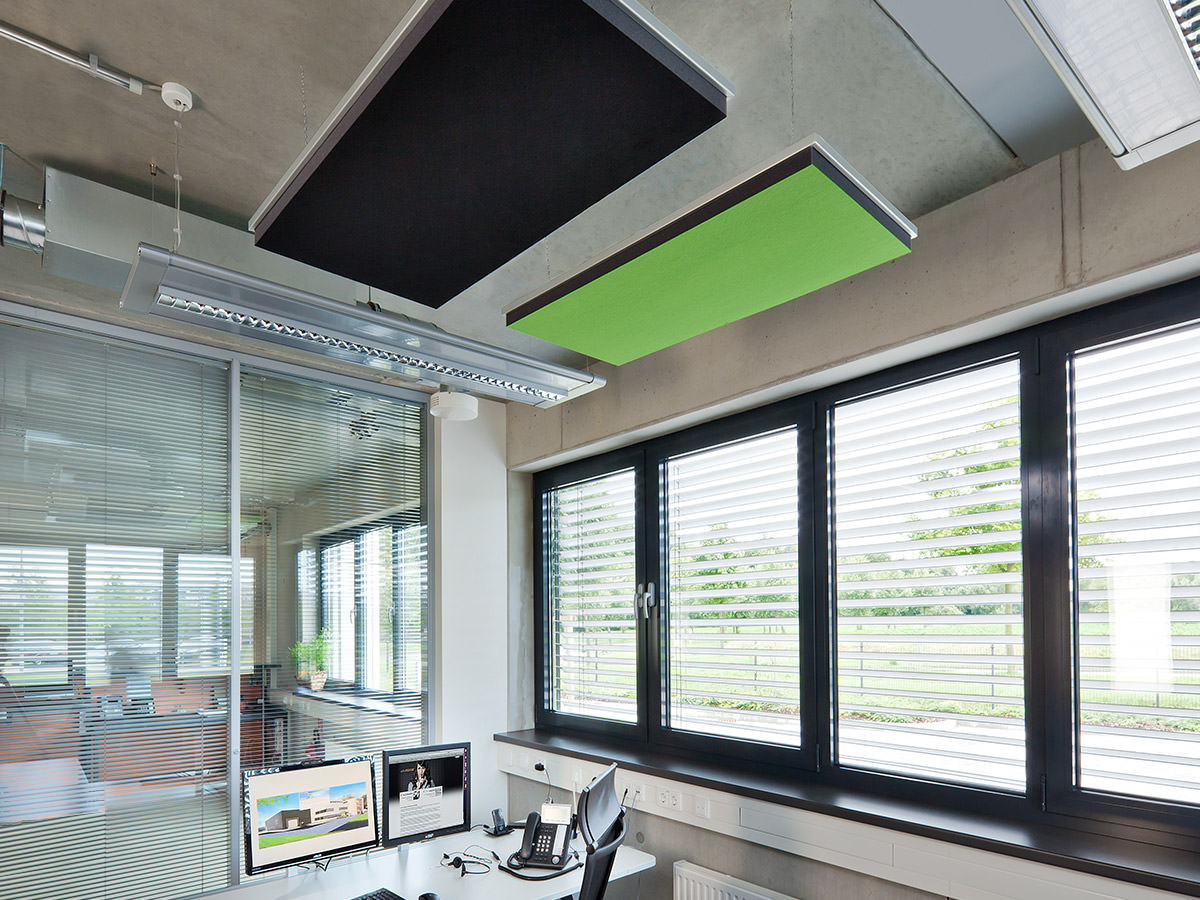 aixFOAM Büro Schallschutz verbessern mit Akustik Absorbern